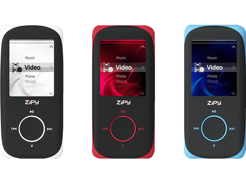 MP4 | Zipy Leopard Azul, 4GB