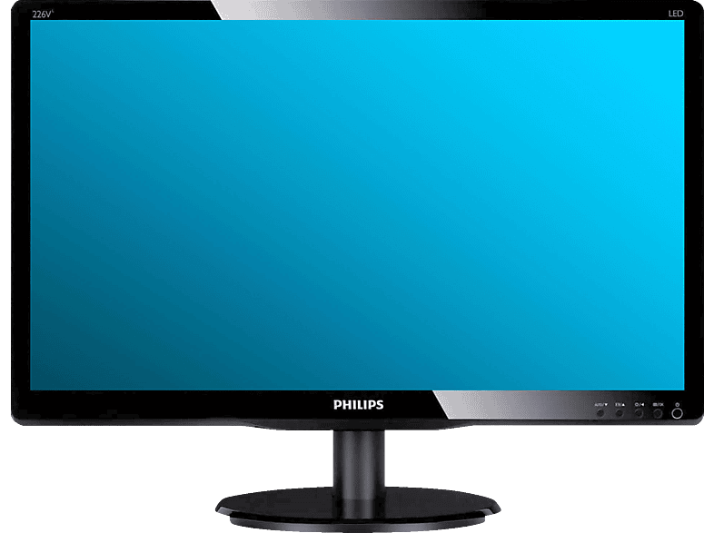 Monitor | Philips, 226V4LSB 21,5P/LED/FULLHD/VGA