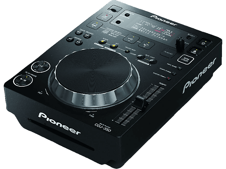 PIONEER DJ CDJ-350 DJ-Single-CD-Player, Silber | MediaMarkt