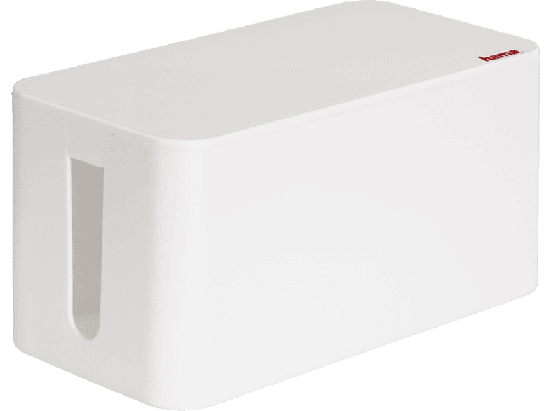HAMA 20661 MINI CABLE BOX WHITE | Kabelbox (Weiss) | MediaMarkt