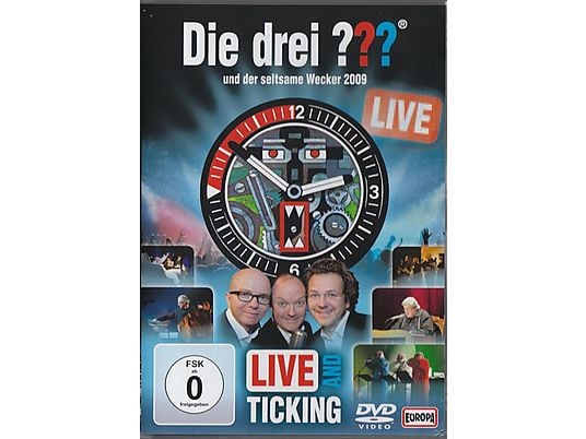 Die drei ??? | Der seltsame Wecker - Live and Ticking 2009 DVD auf DVD ... Die drei ??? | Der seltsame Wecker - Live and Ticking 2009 DVD auf DVD ...