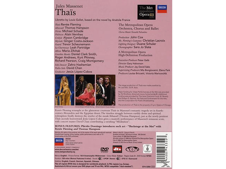 Renée Fleming, Thomas Hampson, Metropolitan Opera Orchestra, Chorus ...