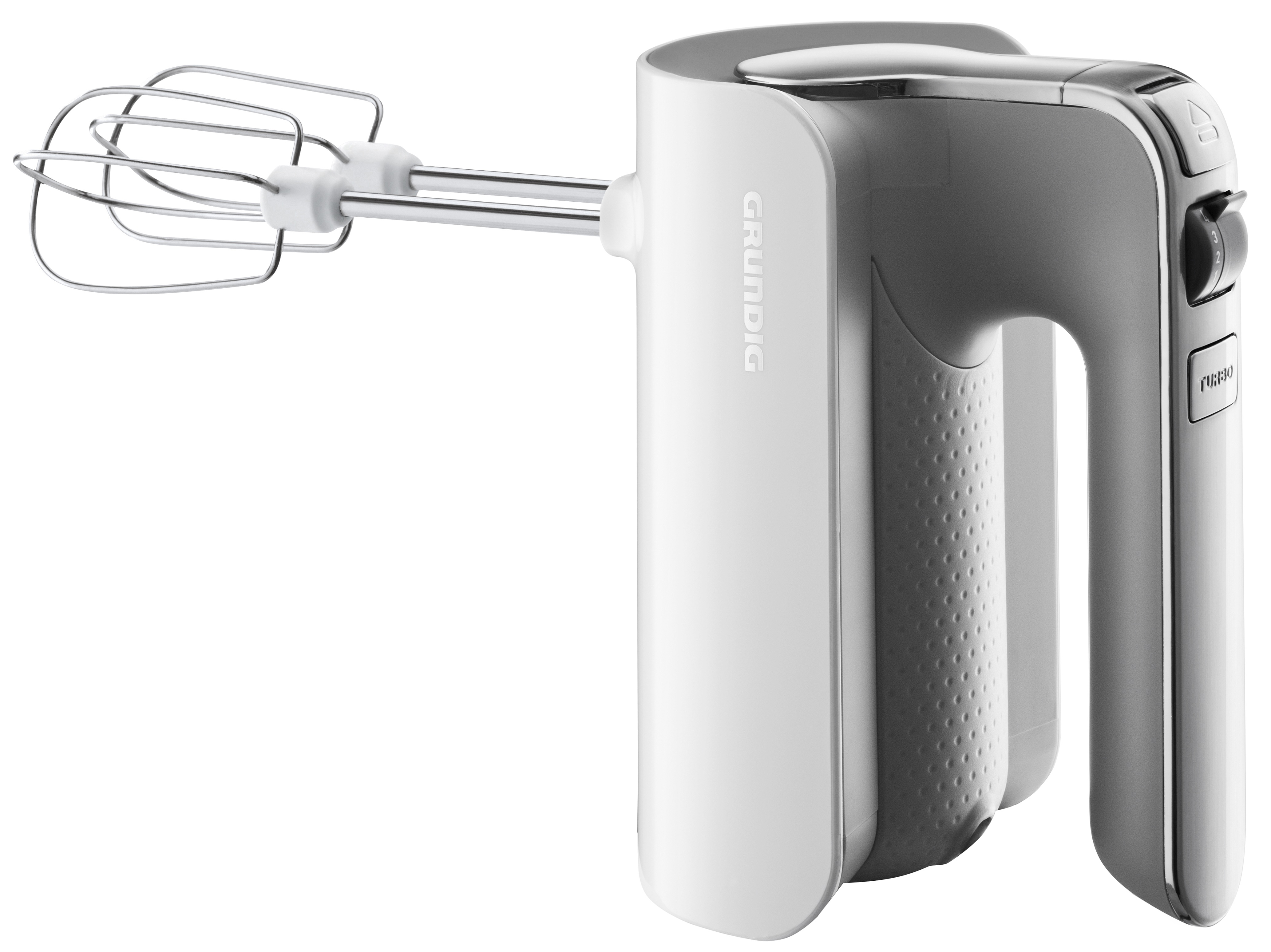 GRUNDIG HM 6280 Handmixer Weiß/Edelstahl (425 Watt) Handmixer in Weiß ...
