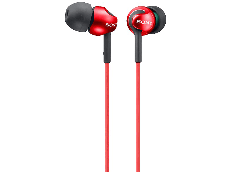 SONY MDR-EX110LP Rood | MediaMarkt