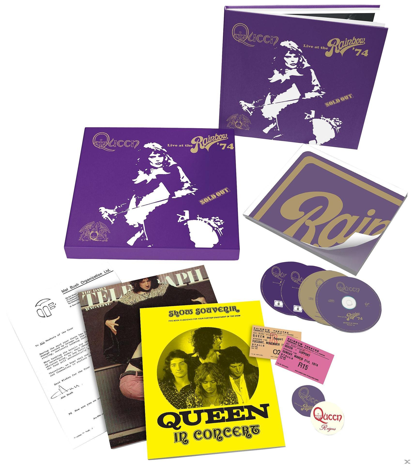 Queen | Live At The Rainbow (Limited Super Deluxe Boxset) - (CD + Blu ...