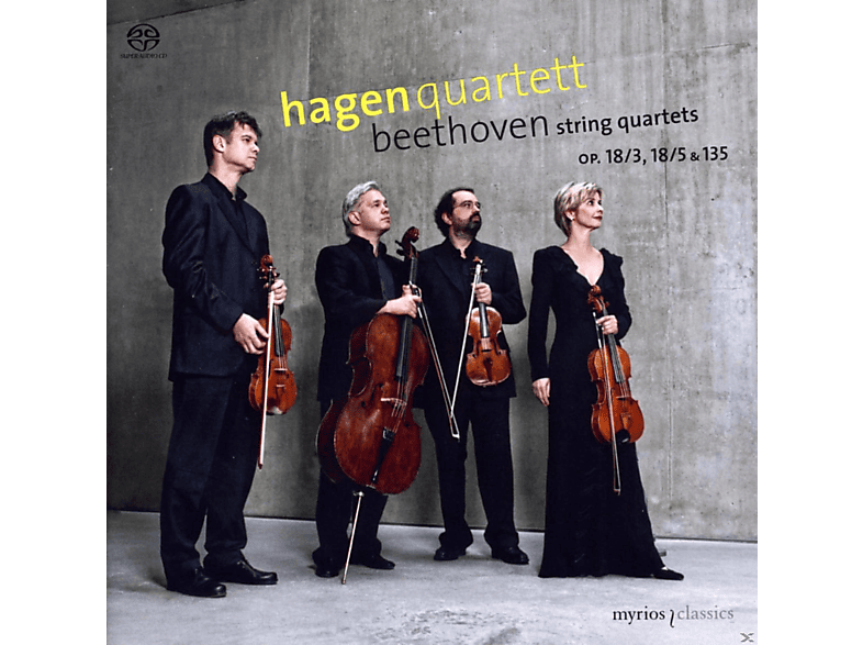 Hagen Quartett | String Quartets Op. 18/3, 18/5 & 135 - (SACD Hybrid) Hagen Quartett auf SACD ...