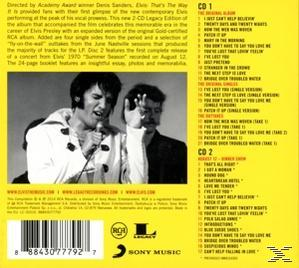 Elvis Presley | That's The Way It Is (Legacy Edition) - (CD) Elvis ...