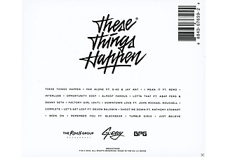 G-eazy | G-eazy - These Things Happen - (CD) Hip Hop & R&B CDs - MediaMarkt