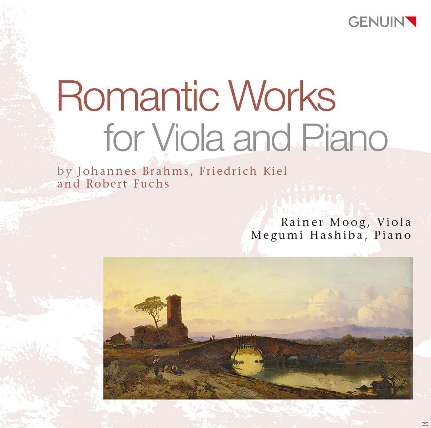 Megumi Hashiba, Rainer Moog | Romantic Works For Viola And Piano - (CD ...