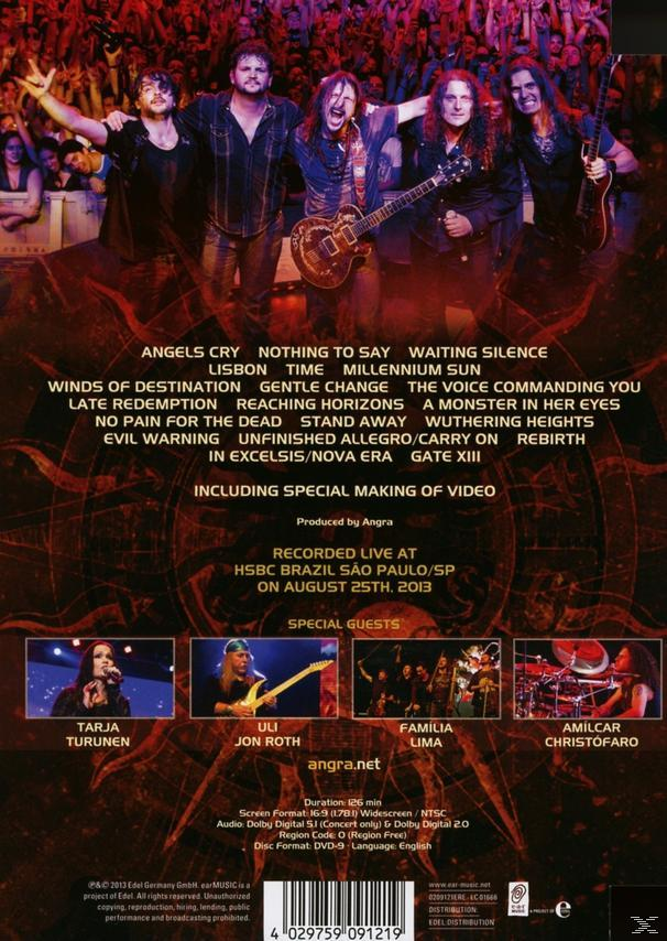 Angra | Angels Cry - 20th Anniversary Tour - (DVD) Angra auf DVD online ...