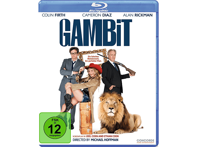 Gambit | Der Masterplan Blu-ray | MediaMarkt