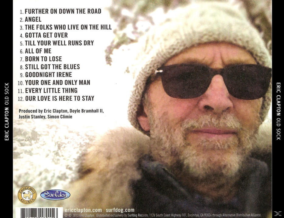 Eric Clapton | OLD SOCK - (CD) | SATURN