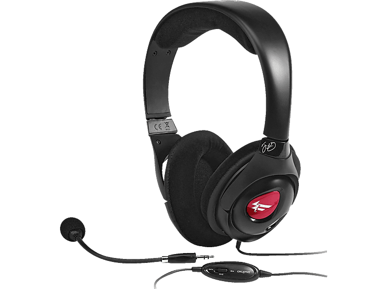 Auriculares gaming | Creative HS 800 Fatal1ty Gaming Headset, micrófono ...