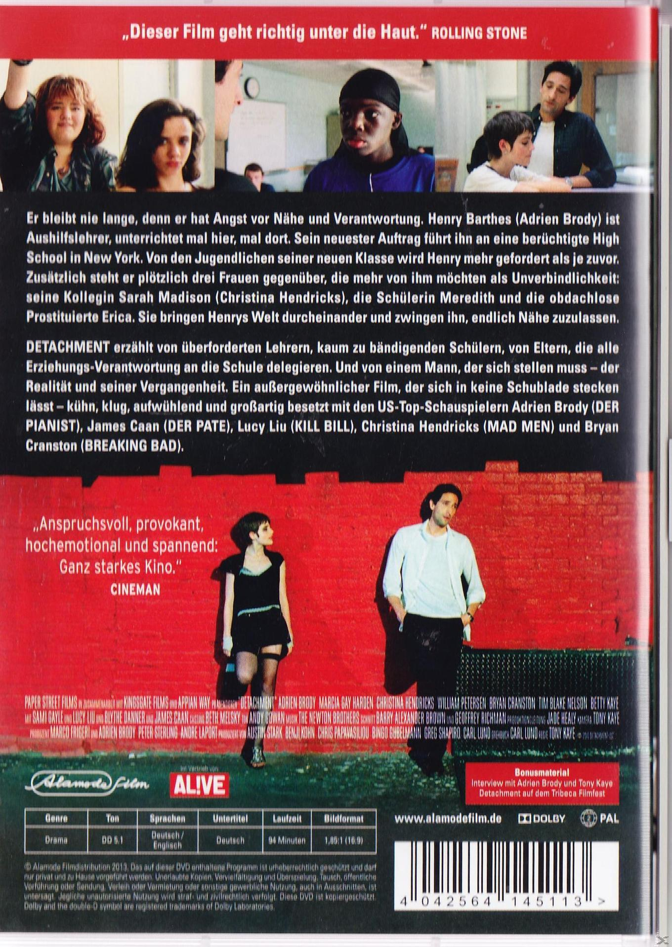 Detachment DVD online kaufen | MediaMarkt