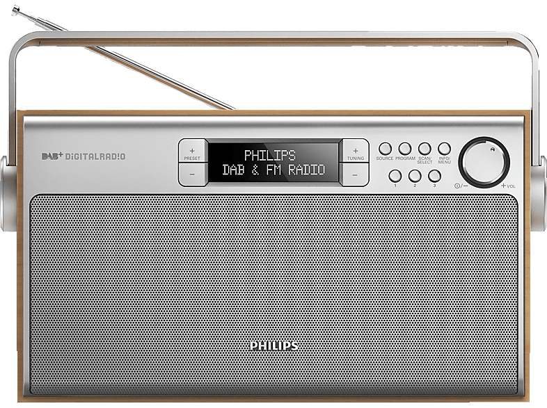 PHILIPS AE5220/12 DAB+ Radio mit UKW-Tuner | MediaMarkt