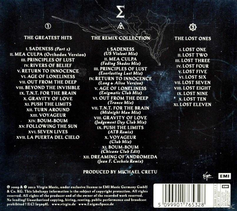 Enigma | Enigma - Best Of 3cd - (CD) Rock & Pop CDs - MediaMarkt