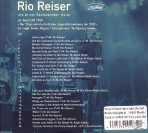 Rio Reiser | Rio Reiser - Live In Berlin, Ddr, 1988 - (CD) Rock & Pop ...