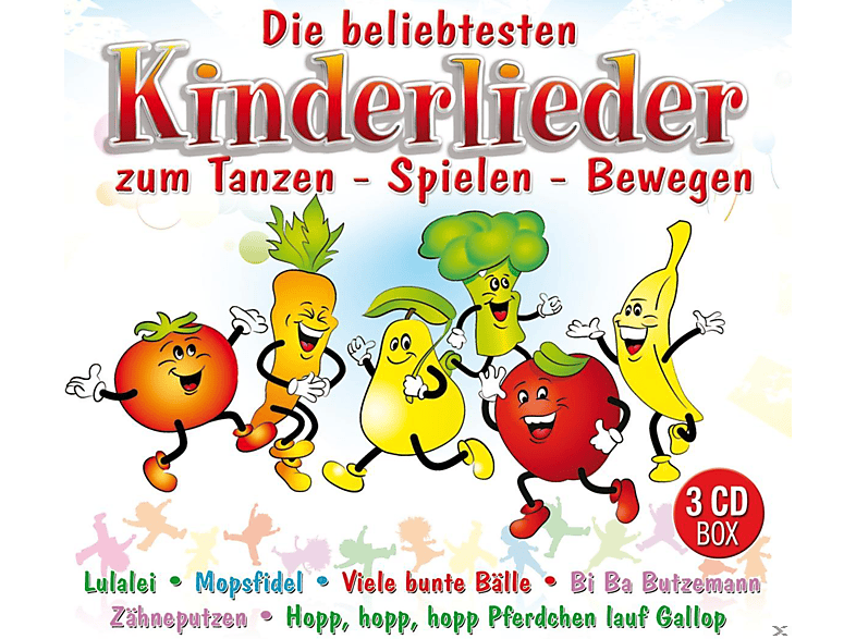 VARIOUS | Die Beliebtesten Kinderlieder (3 CD Box) - (CD) | SATURN