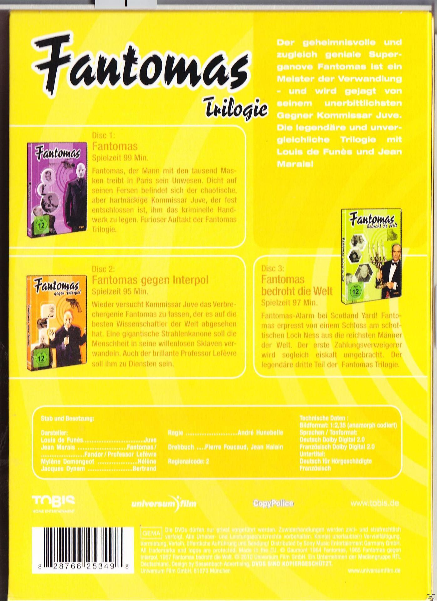 Fantomas Trilogie DVD auf DVD online kaufen | SATURN