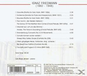 Lars Boye Jensen | Piano Transcriptions (Bach, Johann Sebastian) - (CD ...