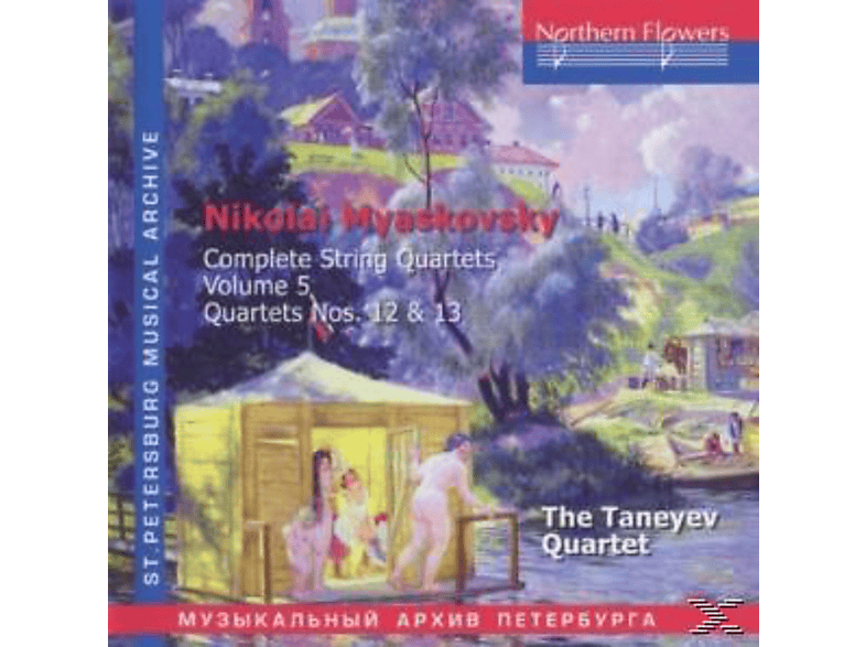 Taneyev Quartet | Complete String Quartets Vol.5 - (CD) Taneyev Quartet auf CD online kaufen ...