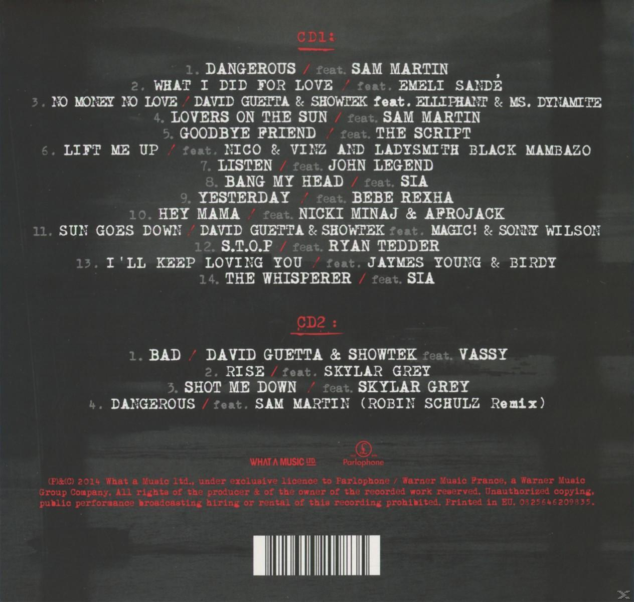 David Guetta | David Guetta - Listen (Deluxe Edition) - (CD) Rock & Pop ...