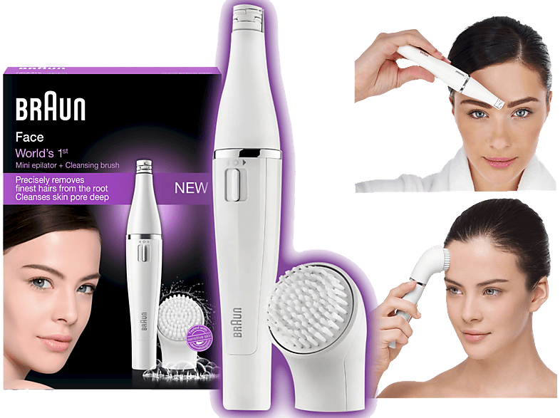 BRAUN 810 FACE WEISS/SILBER online kaufen | MediaMarkt