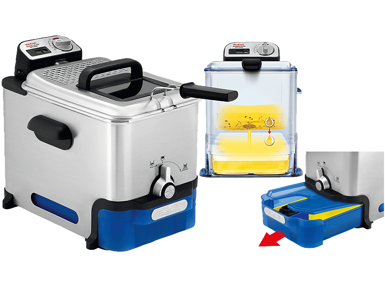 TEFAL FR 8040 Oleoclean Pro Inox & Design | MediaMarkt