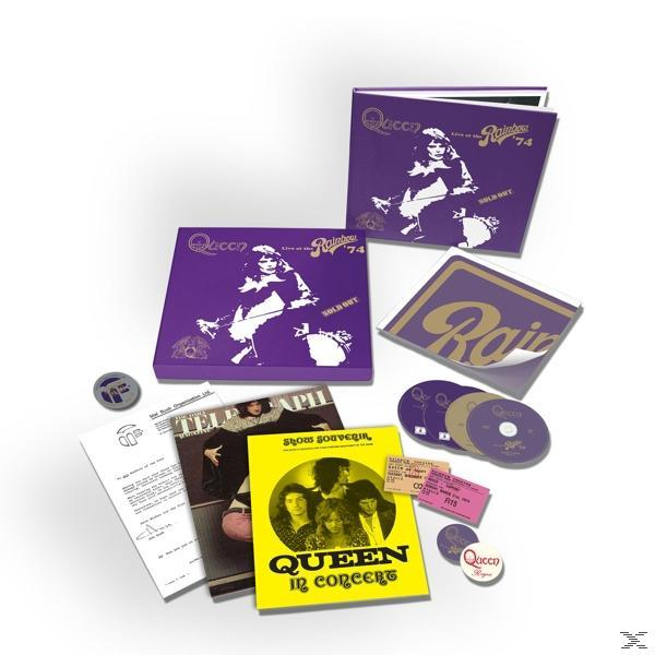 Queen | Live At The Rainbow (Limited Super Deluxe Boxset) - (CD + Blu ...