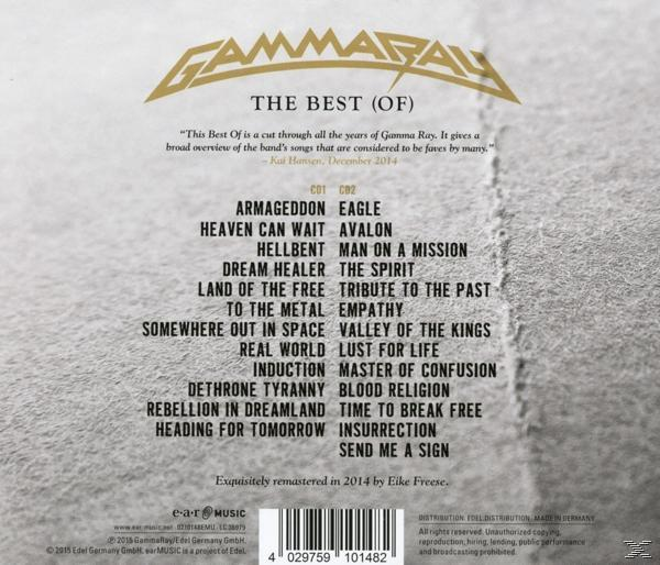 Gamma Ray | The Best (Of). - (CD) Gamma Ray auf CD online kaufen | SATURN