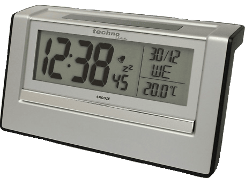 TECHNOLINE WQ145 Solar Wecker Digitale Wecker | MediaMarkt