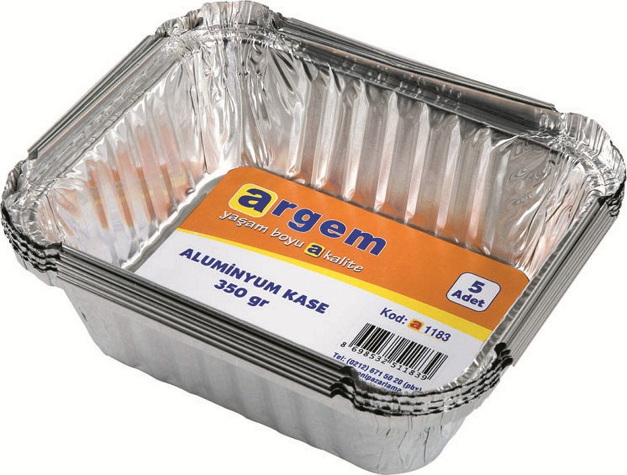 ARGEM 1183 350 g 5'li Alüminyum Kase Fiyat & Özellik | MediaMarkt