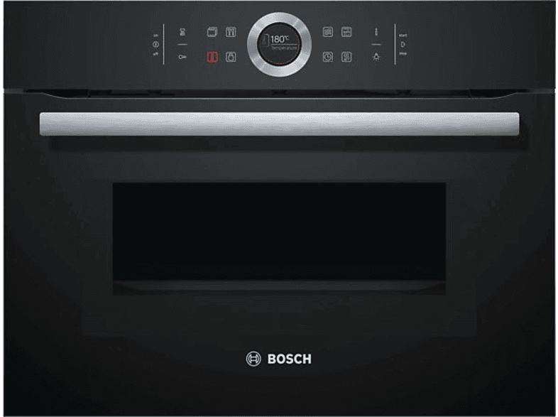 BOSCH CMG633BB1, Mikrowelle (Einbaugerät, 45 l, 594 mm breit) | MediaMarkt