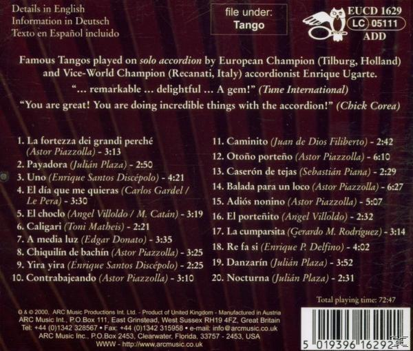 Enrique Ugarte | 20 Best Of Tango Argentino - (CD) | SATURN