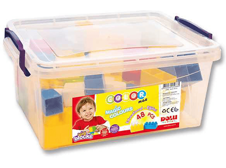 DOLU TOY FACTORY Sandıkta Bloklar 48 Parça Fiyat & Özellik | MediaMarkt