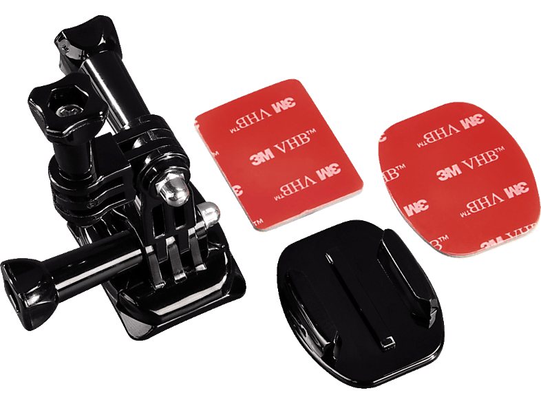 HAMA 4396 HELMET SIDEMOUNT GOPRO | Helmhalterung für GoPro (Schwarz ...