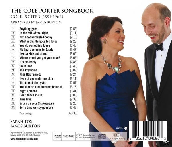 Sarah Fox, James Burton | The Cole Porter Songbook - (CD) | MediaMarkt