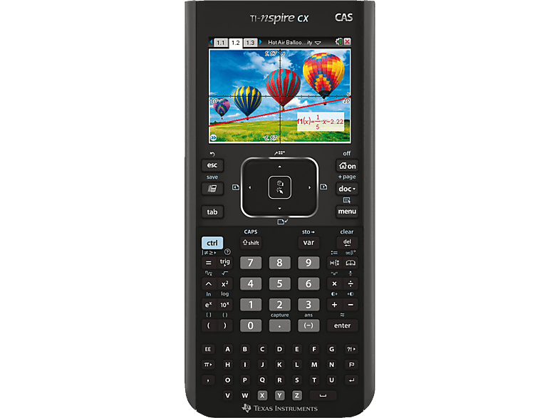 TEXAS TI-NSPIRE CX CAS Grafikrechner | MediaMarkt