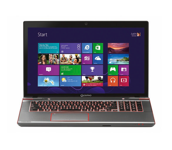 TOSHIBA Qosmio X870-15G 17.3" 3D Core i7-3630QM 2.40 GHz 16GB 2 TB 3GB GeForce GTX 670M W8 ...