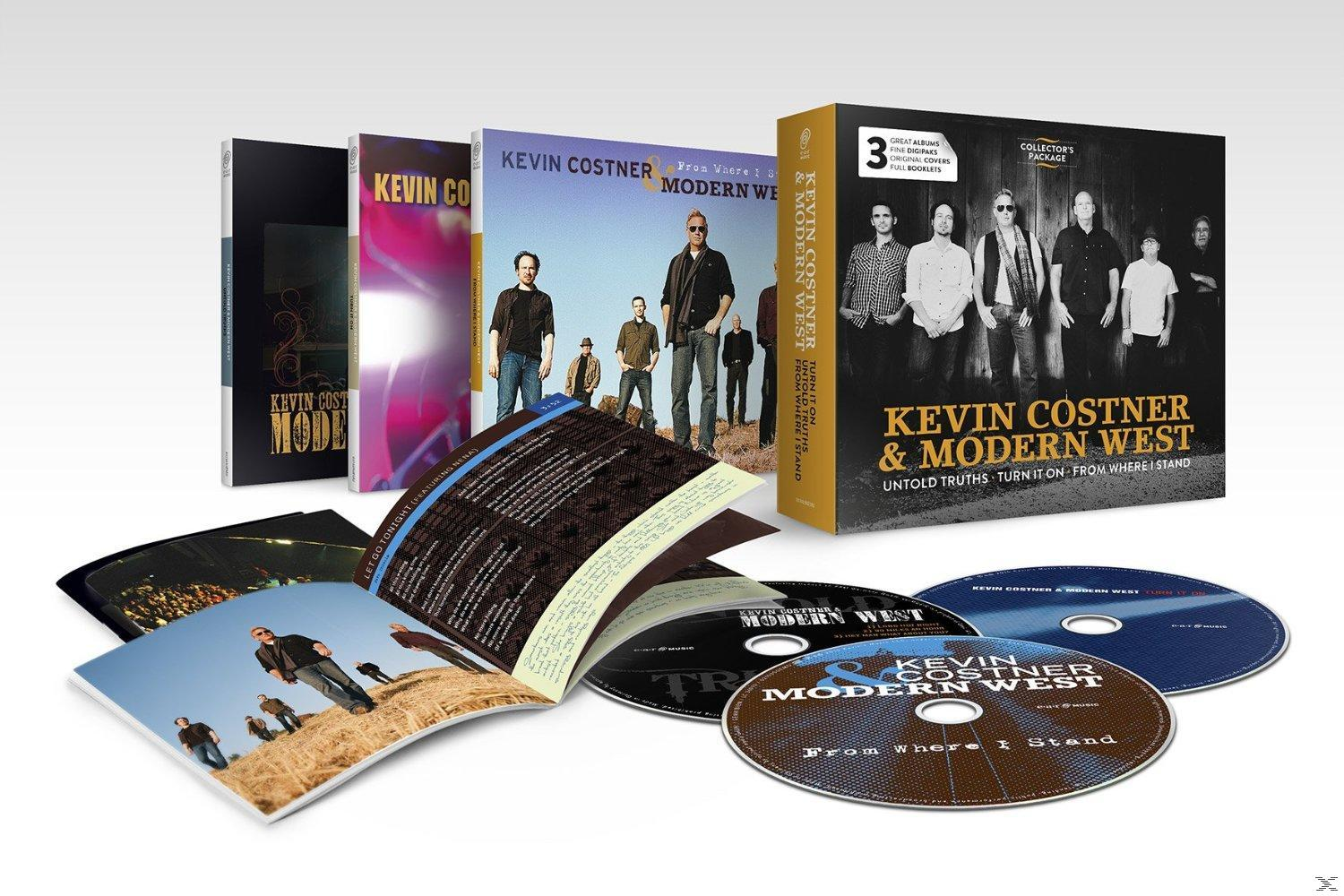 Kevin Costner, Modern West | Collector's Package-Untold Truths/Turn It ...