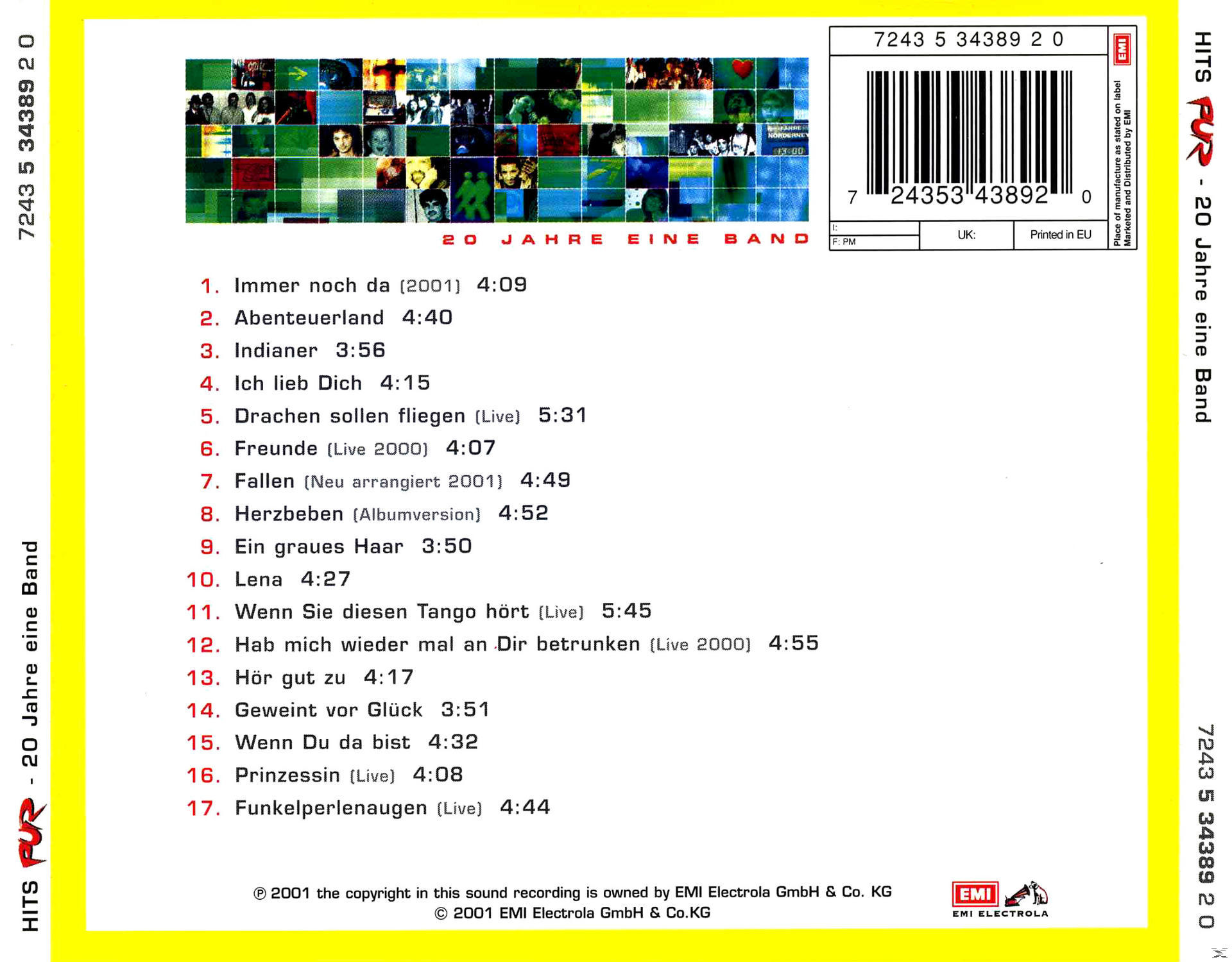 PUR | Hits Pur/20 Jahre Eine Band - (CD) | SATURN