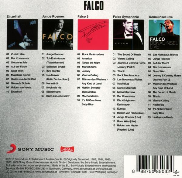 Falco | Falco - Original Album Classics - (CD) Rock & Pop CDs - MediaMarkt