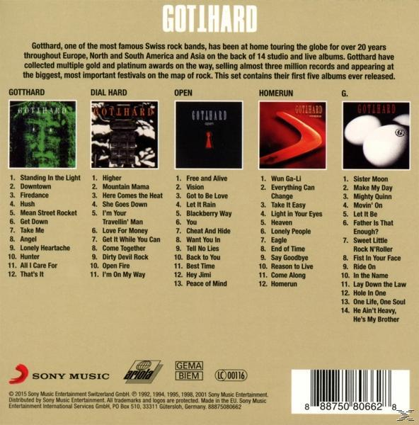 Gotthard | Original Album Classics - (CD) | MediaMarkt