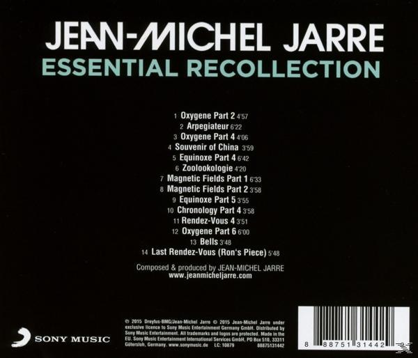 Jean-Michel Jarre | Essential Recollection CD CD