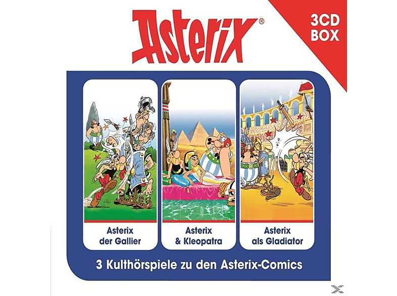 Asterix | Asterix - Asterix-3-CD Hörspielbox Volume 1 [CD] | MediaMarkt