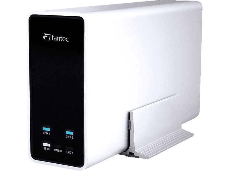 FANTEC 1786 MOBIRAID X2 6G + UASP, Silber Festplattengehäuse kaufen ...