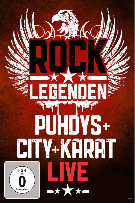 Puhdys, City, Karat | Rock Legenden Live - (DVD) Puhdys, City, Karat ...