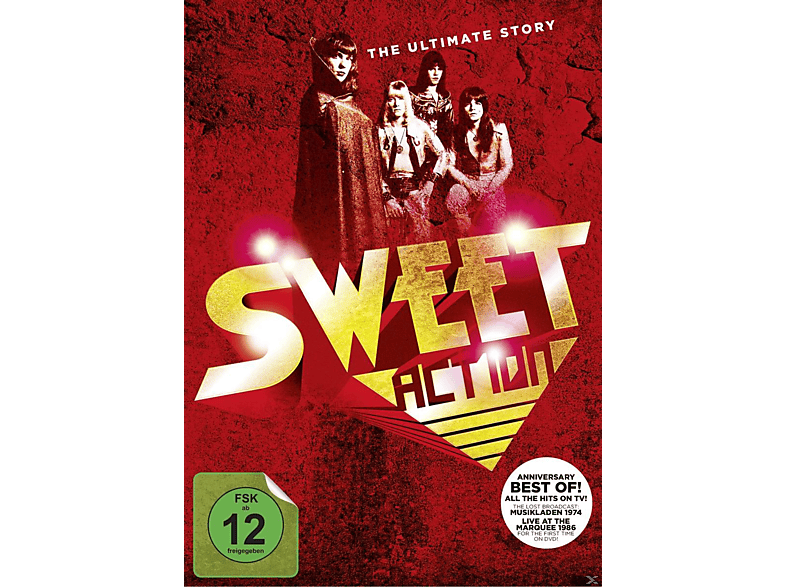 The Sweet | Action! The Ultimate Sweet Story (Dvd Action-Pack) - (DVD ...