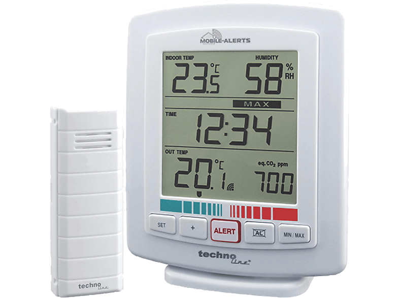 TECHNOLINE WL 2000 Mobile Alerts Luftgüte-Monitor | MediaMarkt