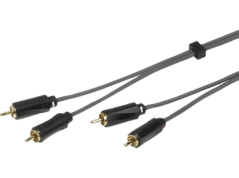 SOUND&IMAGE 31970 CINCH VERB. STER 1.5M | Cinch Kabel (Schwarz ...